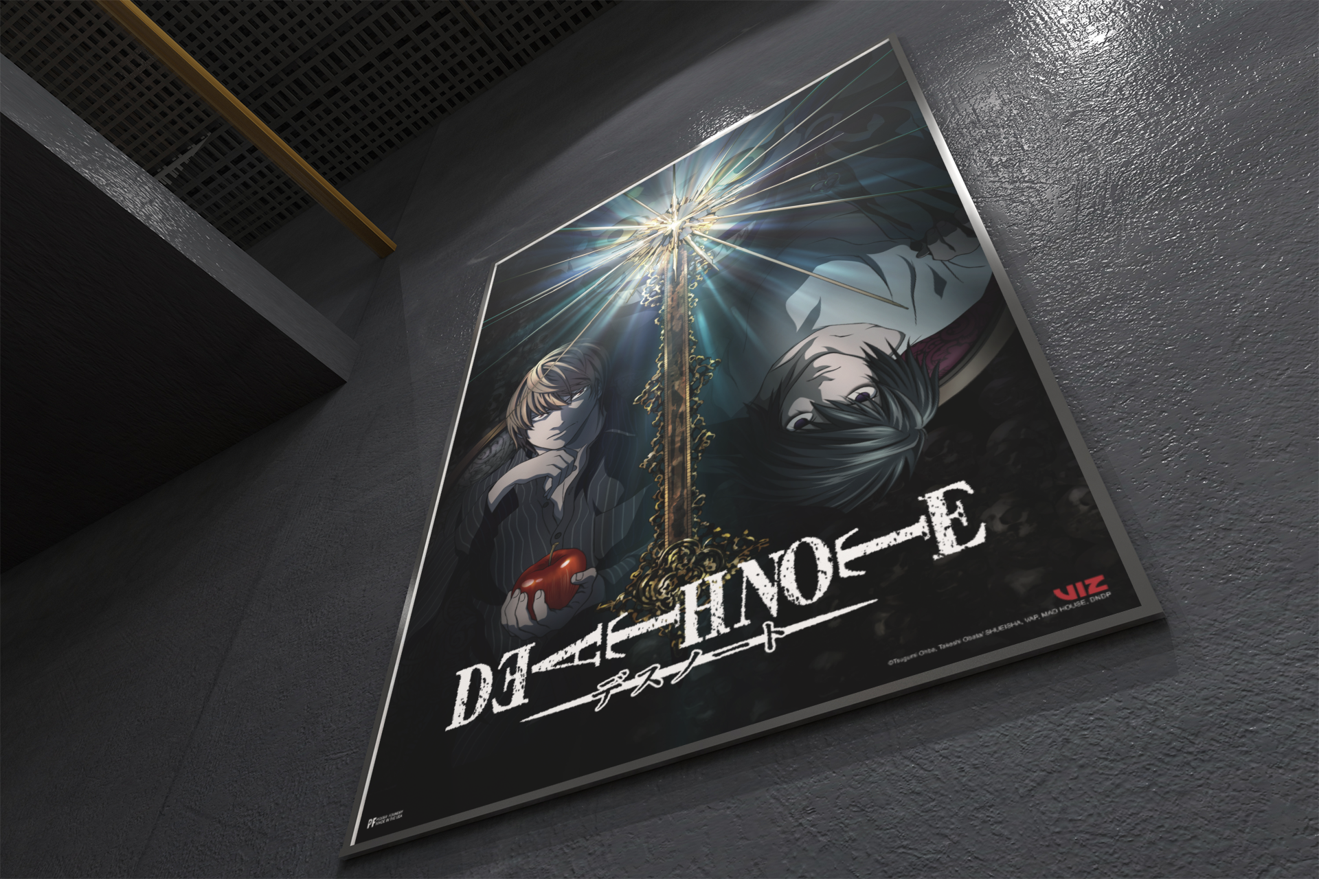 Death Note Light Yagami Anime Manga Art Print Poster 12x18 | eBay